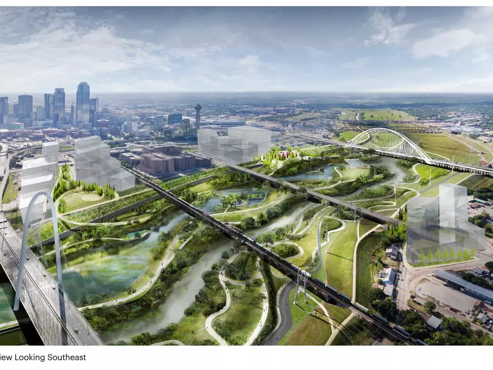 Dallas stelt het grootste stadspark van het land voor