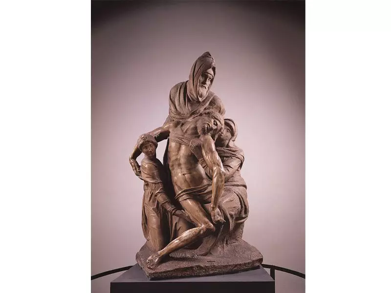 Obiskovalci si lahko ogledajo obnovo Michelangelove 'Bandini Pietà'
