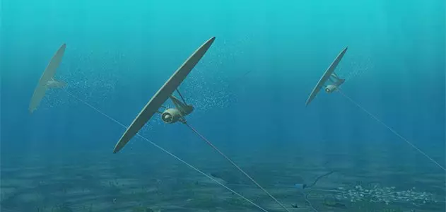 Onderwater vlieger ontwerp door Minesto