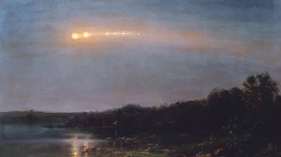 Meteoor van Frederic Edwin Church