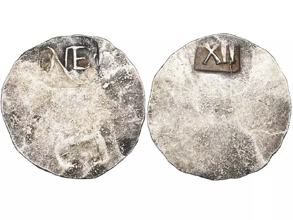 Funnet i en godteriboks: En av de første myntene som ble slått i det koloniale Nord-Amerika