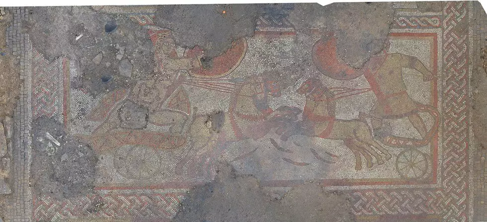 Panel inferior de mosaico