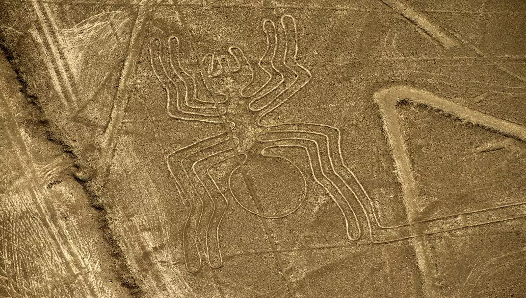 Geoglyph laba-laba Nazca Lines