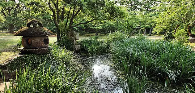Hagi lossi Shizuki park