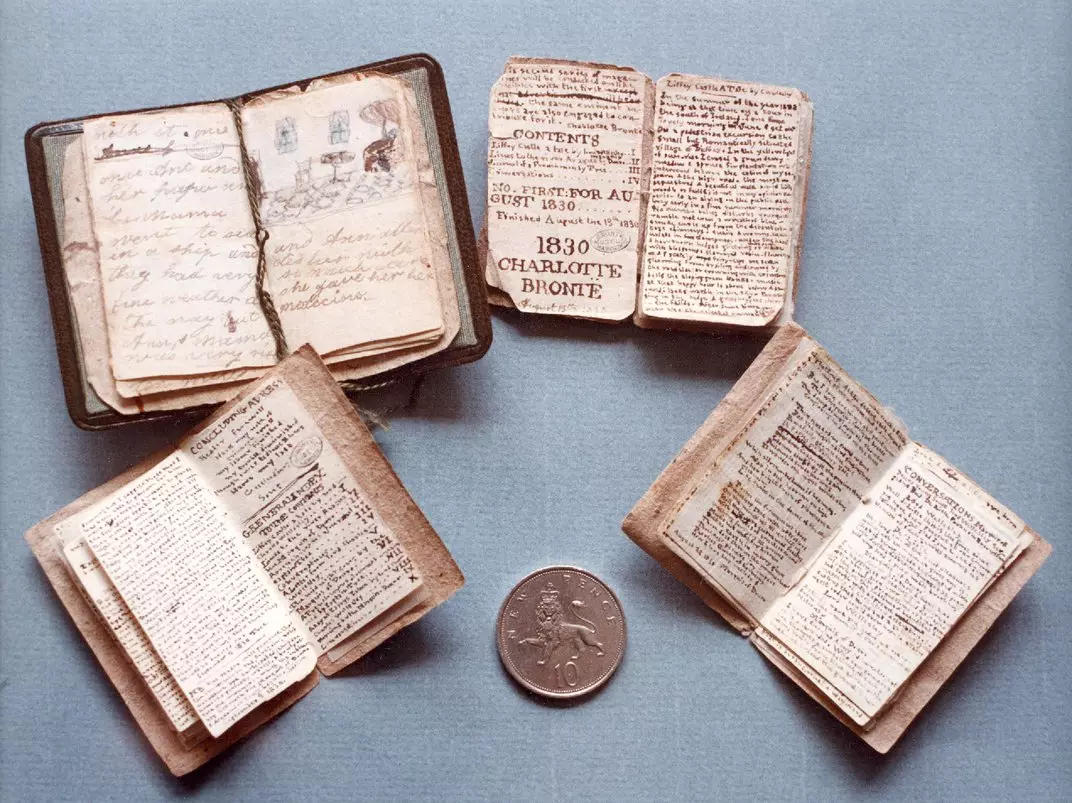 Miniaturowe rękopisy Charlotte Bronte