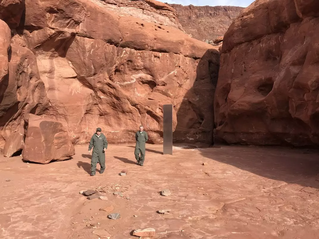 En mystisk monolitt i Utah-ørkenen forsvant over natten 10910_3