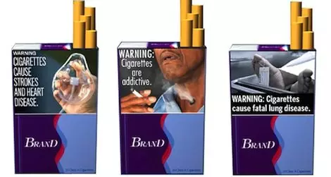 香烟包装上的图像比文字警告更让吸烟者害怕