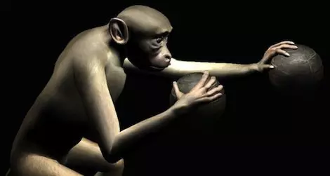 Antara Muka Baharu Membolehkan Monyet Kawal Dua Lengan Maya Dengan Otaknya Sahaja