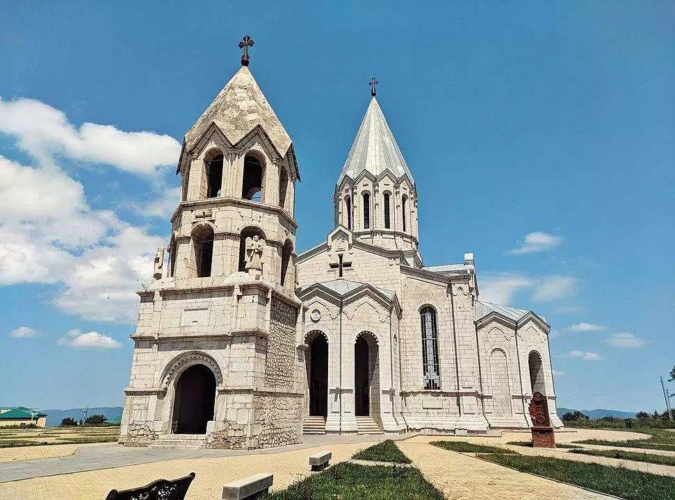 View nan katedral Ghazanchetsots nan 2018