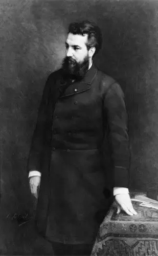 Alexander Graham Bell yn 1882