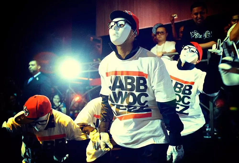 The jabbawockeez: et hip-hop danseteam fra California og vinnere av den første sesongen av America's Best Dance Crew