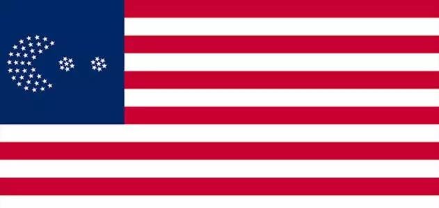 Concevoir un drapeau à 51 États