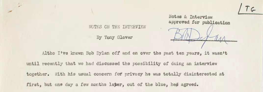 Давно спрятанные письма Боба Дилана и рукописные тексты выставлены на аукцион 11598_4