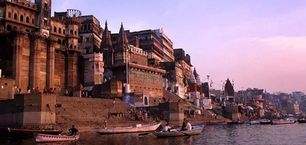Gangesfloden Varanasi