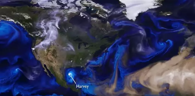 ชมพายุเฮอริเคนหมุนวนไปทั่วโลกในการแสดงภาพแบบใหม่ของ NASA