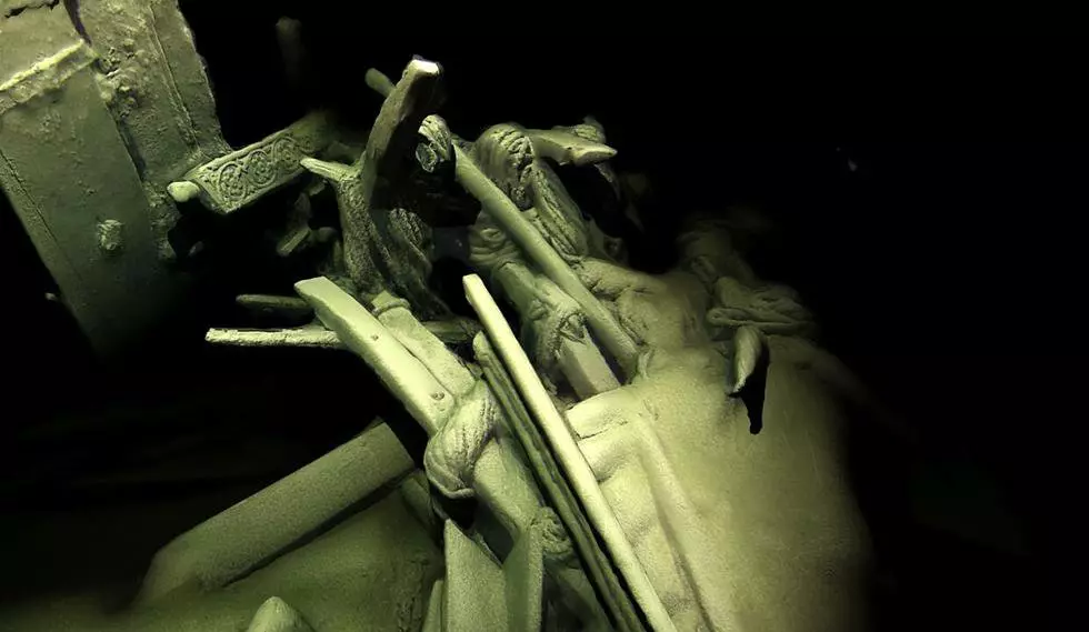 Más de 40 barcos antiguos descubiertos en el fondo del Mar Negro