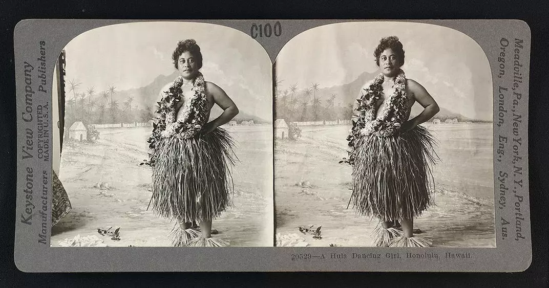 Hula šokėja 1922 m