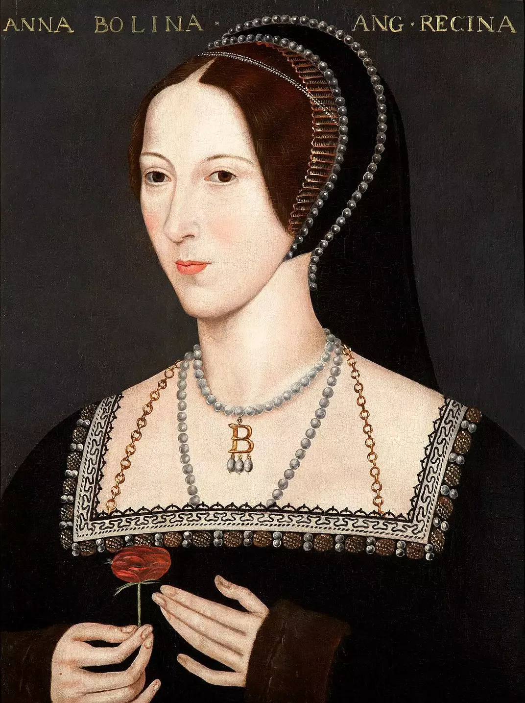 Péinteáil beagnach comhaimseartha de Anne Boleyn