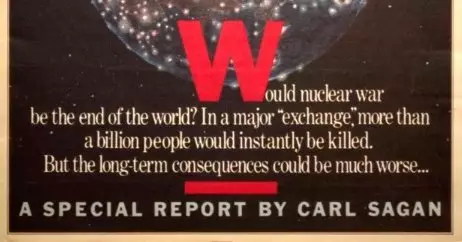 Quan Carl Sagan va advertir el món sobre l'hivern nuclear