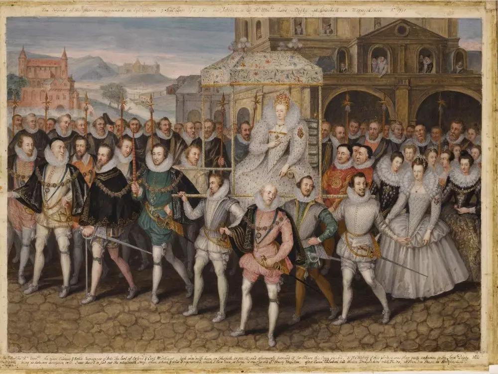 Elizabeth I procession portret