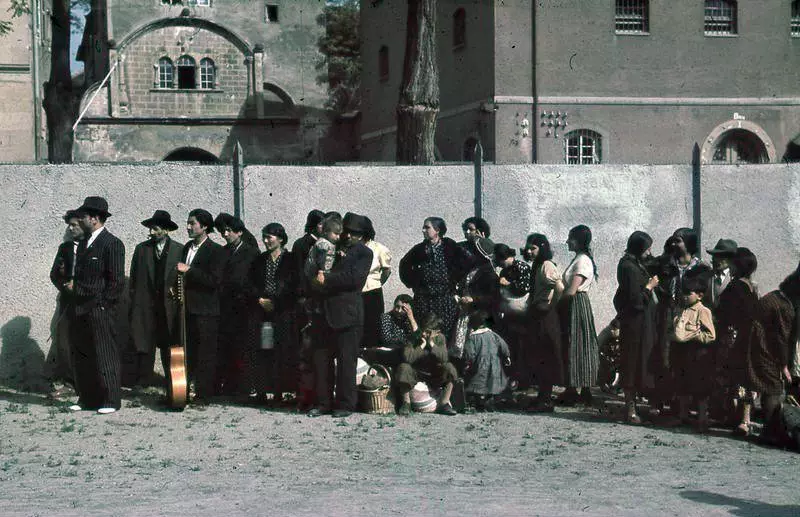 Tšehhist leiti romade vangistamiseks kasutatud koonduslaagri jäänused