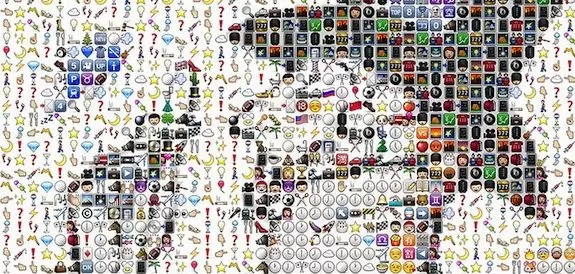 Шоу Emoji збирає мистецтво на основі Emoji