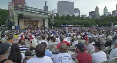 The first Chicago Blues Festival