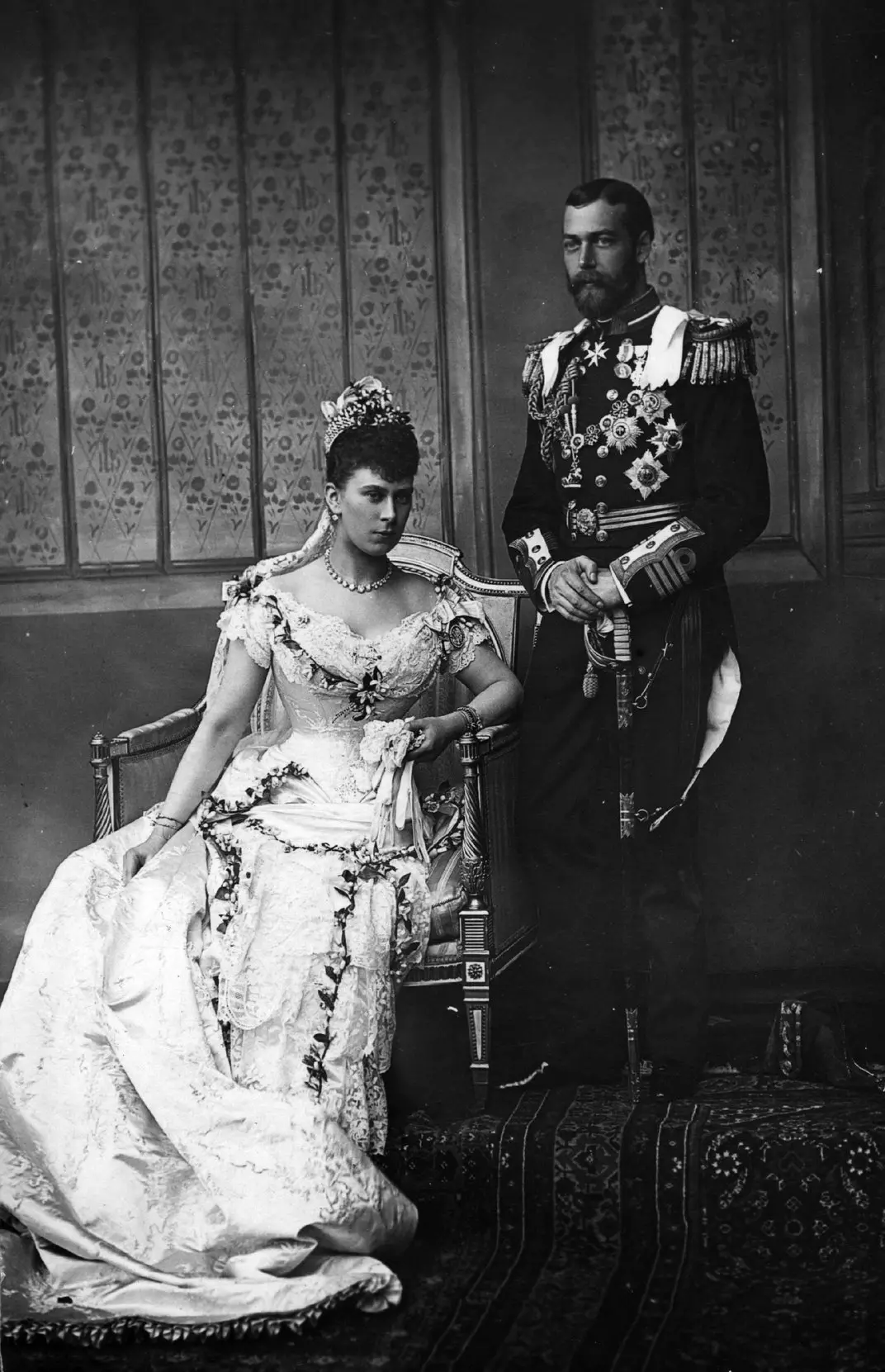 Maria de Teck și George V