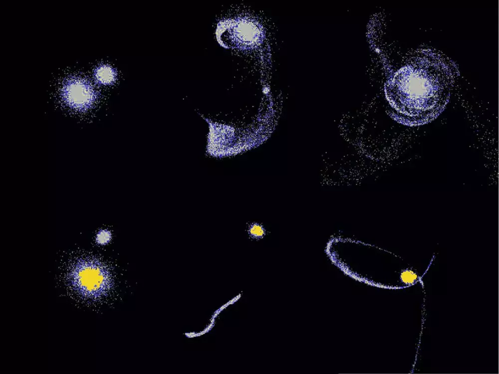 Сансарт стриптизчид: Шинэ судалгаа Галактикийн тогтоцыг гэрэлтүүлж байна