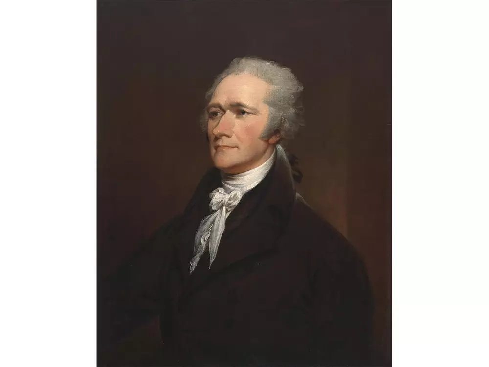 Portrett av Alexander Hamilton