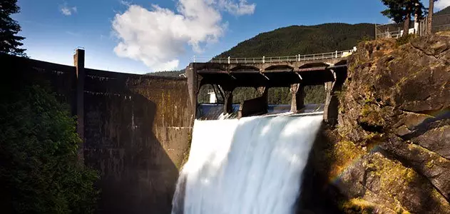 Elwha River dam