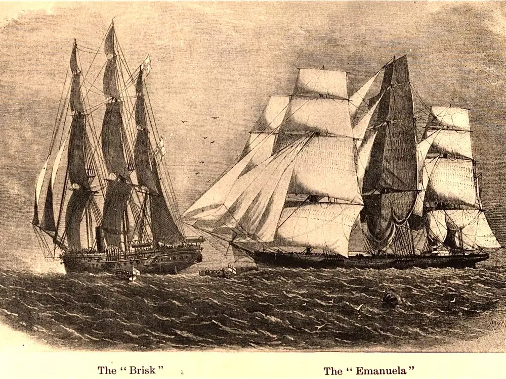 Երբ ստրկացած մարդիկ հրամայեցին նավը և այն բարձրացրին դեպի ազատություն Բահամյան կղզիներում