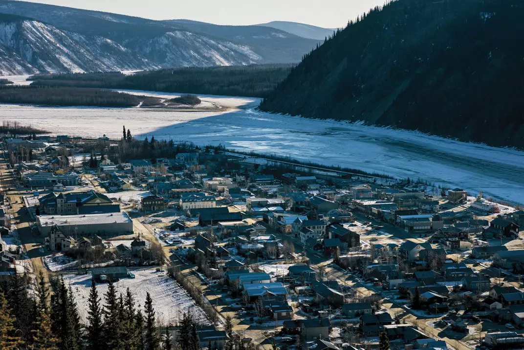 Dawson City στον ποταμό Yukon