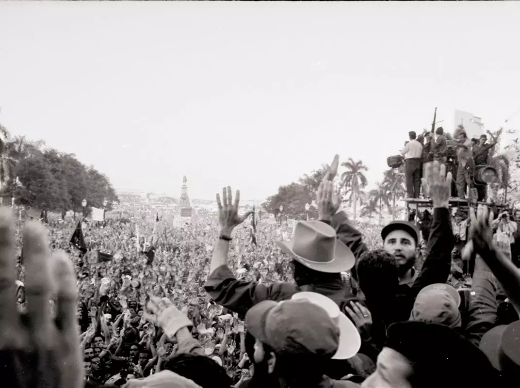 Foto ndị na-adịghị ahụkebe Akụkọ ihe mere eme Castro Rally na Cuba 13846_1