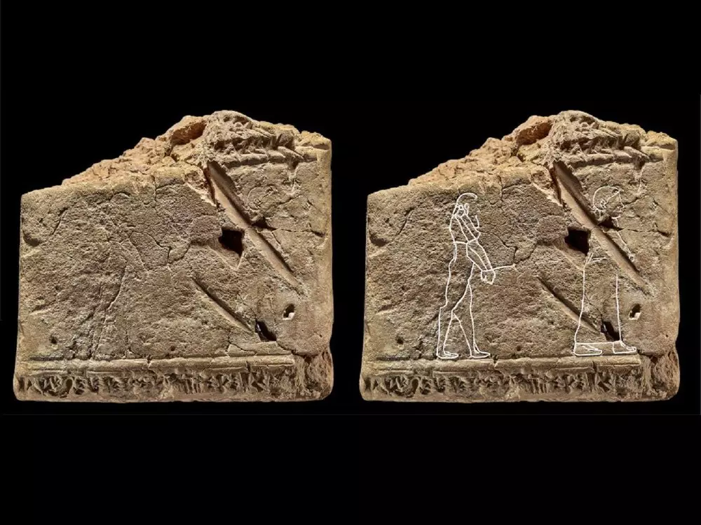 Una tablilla babilónica de 3500 años de antigüedad podría contener la representación más antigua conocida de un fantasma