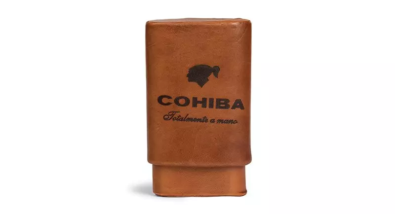 Cohiba-Zigarrenetui aus Leder