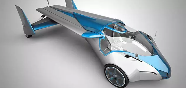 Un coche novo demostra que pode voar (apenas)