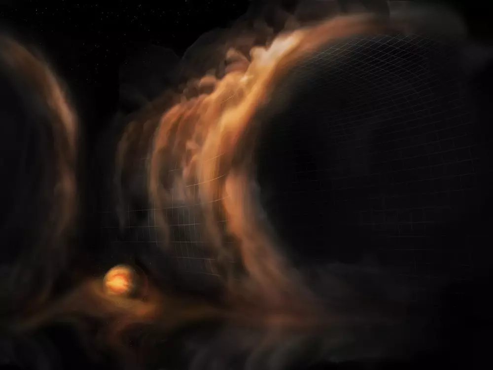 للعثور على كواكب صغيرة ، يطارد الباحثون شلالات الغاز
