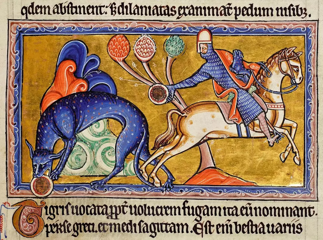 Hi-Res Photography ûntbleatet nije details fan 'e ieuwen âlde Aberdeen Bestiary 14175_7