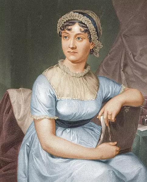 Warqadan Jane Austen waxay iftiimisay naxdintii 19-aad ee dhakhtarka Ilkaha