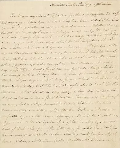 Jane Austen surat doktor gigi