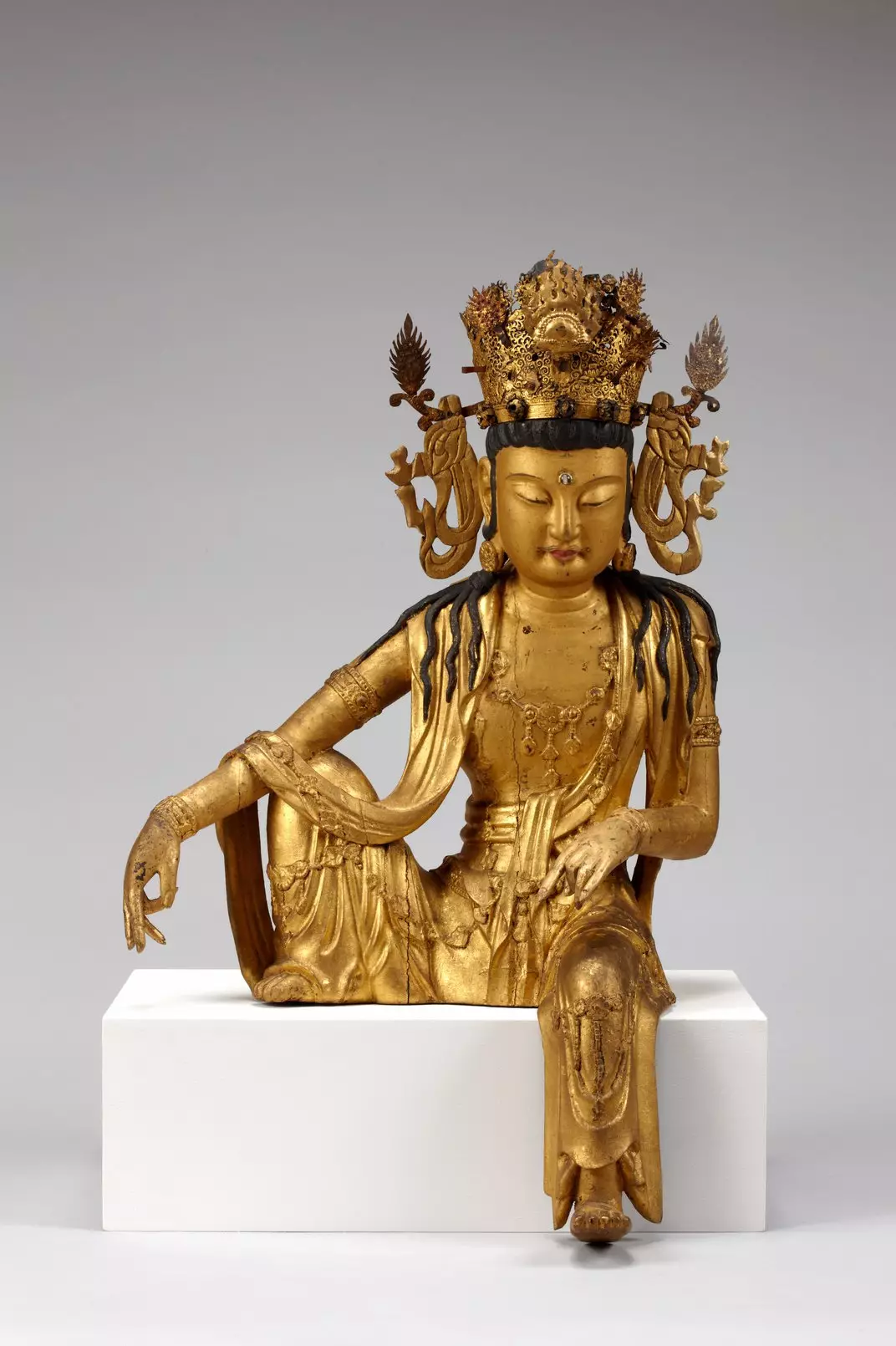 Sjældent, århundreder gammelt koreansk buddhistisk mesterværk kan ses 14198_2