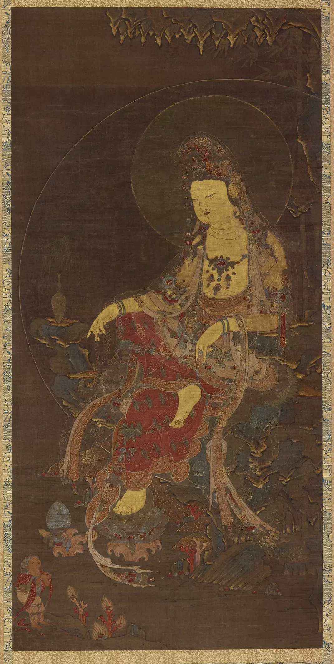 Sjældent, århundreder gammelt koreansk buddhistisk mesterværk kan ses 14198_5