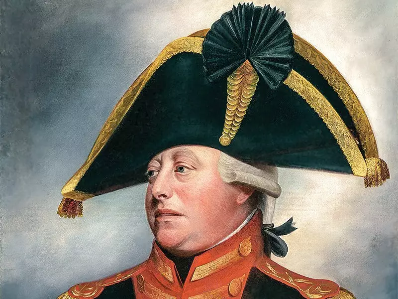 Un tableau représentant le roi George III