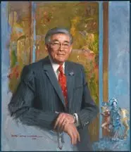 Revelado novo retrato do estadista Norman Mineta