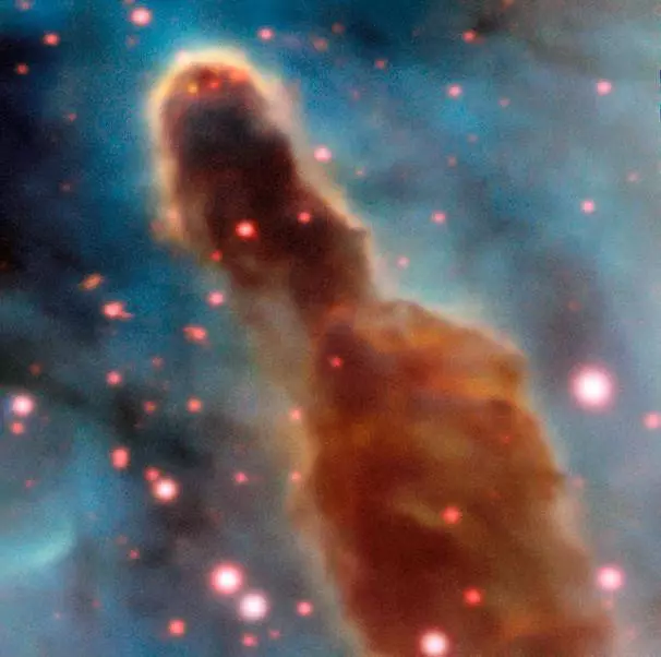 Awọn aworan iyalẹnu Yaworan “Awọn Origun Iparun” ti Carina Nebula