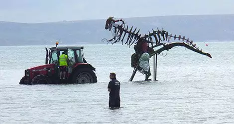 Dorset Dinosaur Removed Under Police Escort