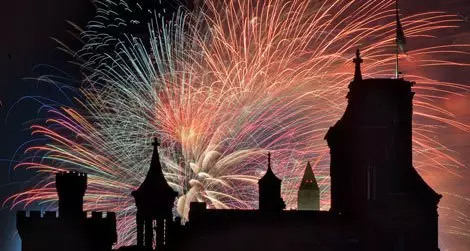 Cara este del Castillo Smithsonian el 4 de julio de 2010