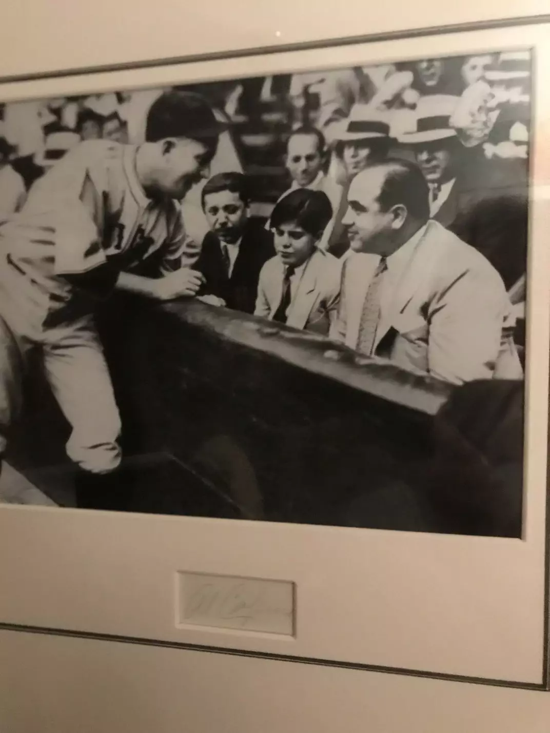 Memorabilia Al Capone yang dimiliki oleh Craig Showalter