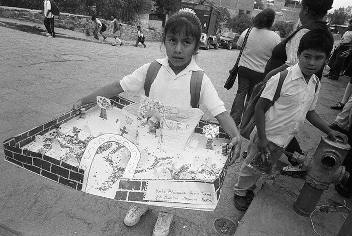 Un tânăr student din Valle de Allende